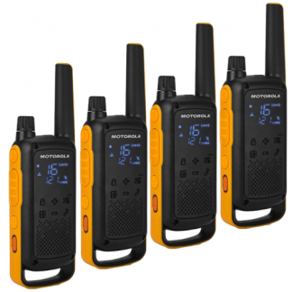 Motorola T82 Quad Pack TALKABOUT Extreme